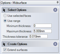 Midsurface tutorial