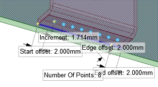 Change spot weld options